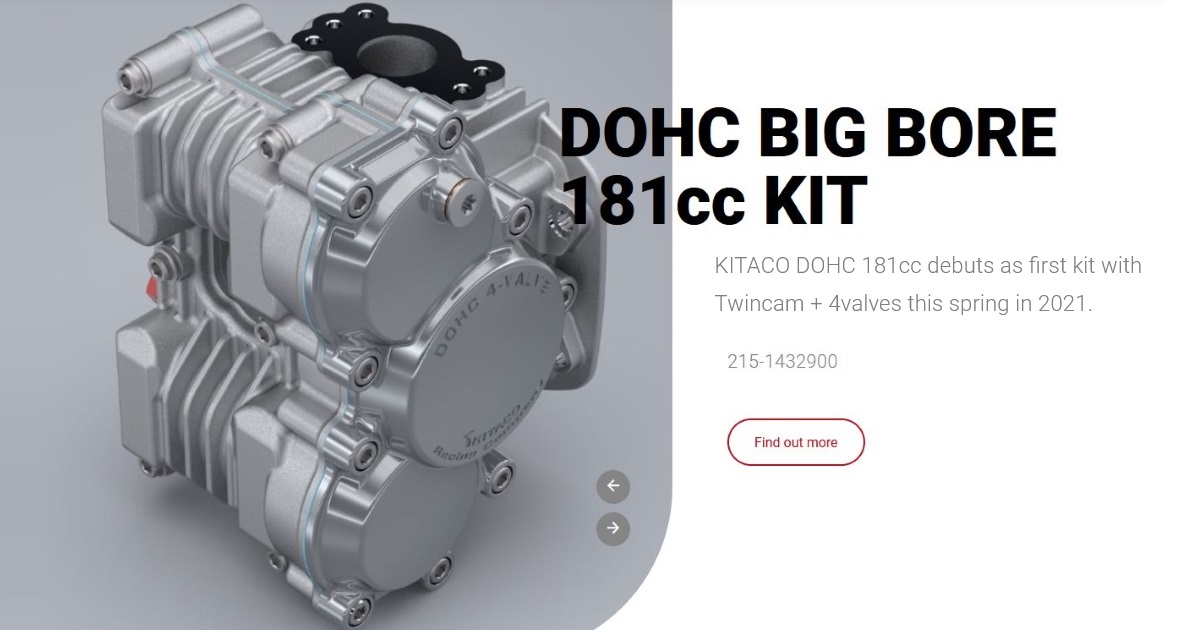 KITACO — DOHC BIG BORE 181cc KIT
