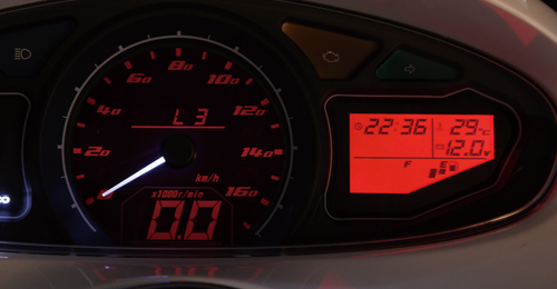 KITACO PCX125&150 LCDデジタルスピードメーター